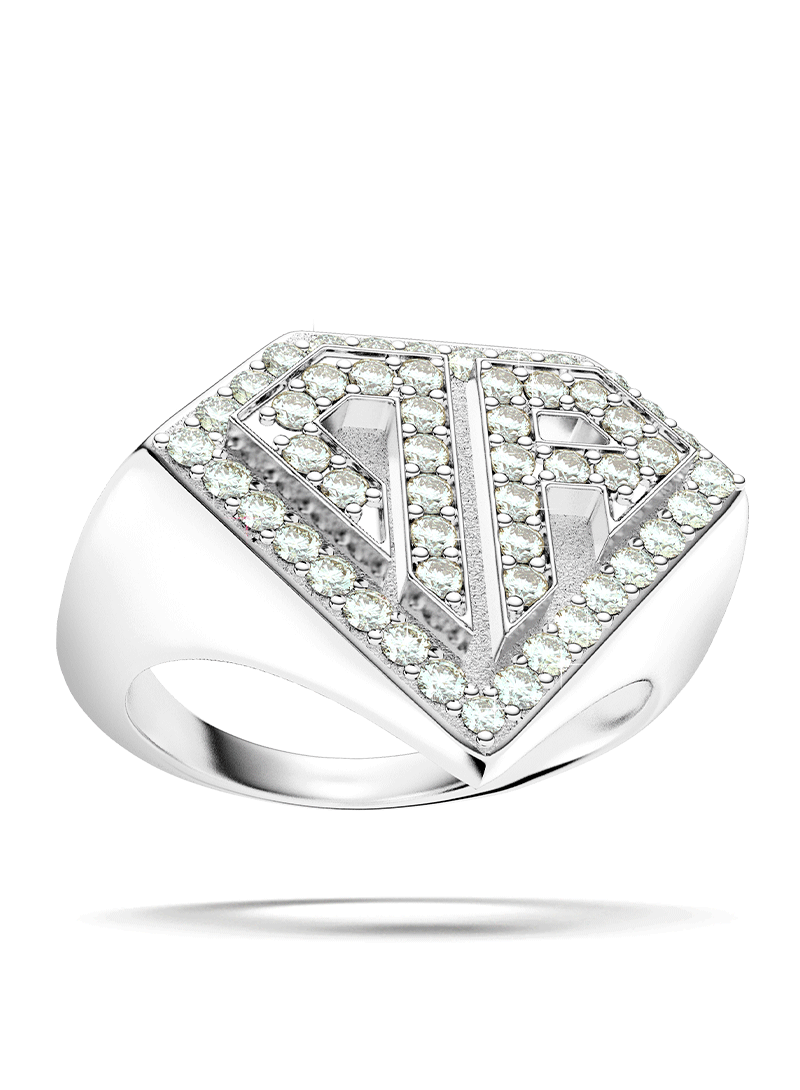 Anillo Clásico Acero 800 - 0800 Don Rouch