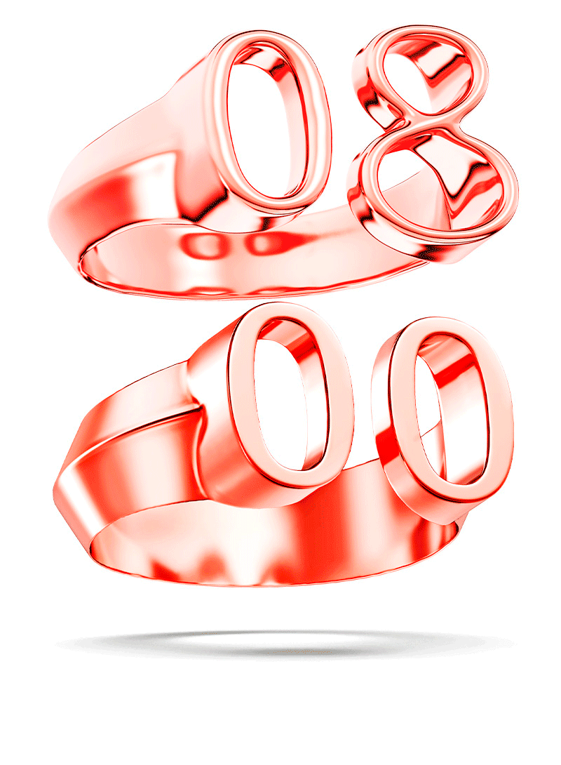 Anillos 0800 Bañados - 0800 Don Rouch