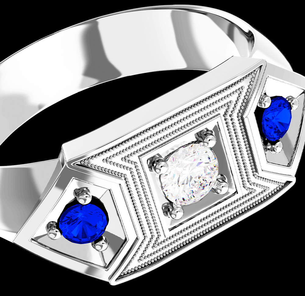 Anillo Banderita 0800 Don Rouch ARGENTA - 0800 Don Rouch